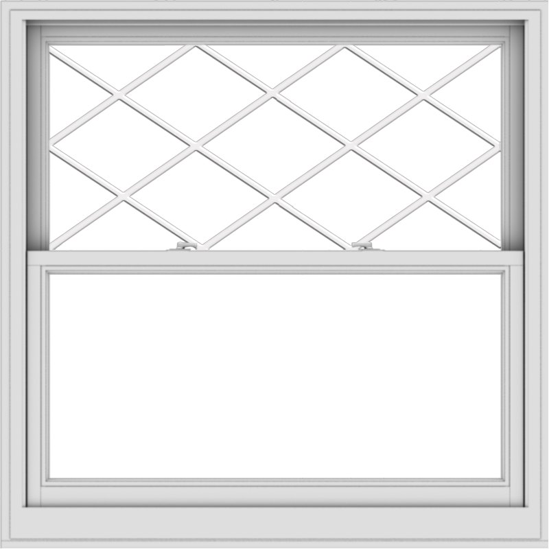 WDMA 48x48 (47.5 x 47.5 inch) Aluminum Single Double Hung Window with ...