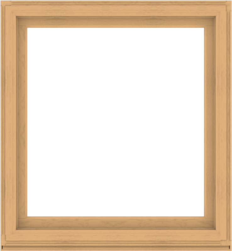 WDMA 48x52 (47.5 x 51.5 inch) Composite Wood Aluminum-Clad Grey Brown ...
