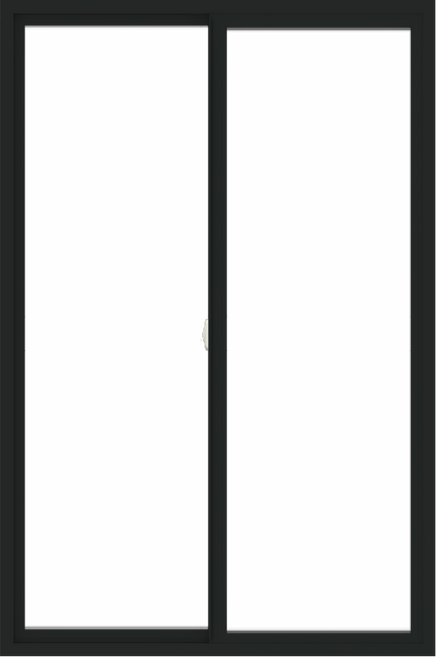 WDMA 48x72 (47.5 x 71.5 inch) White Brown Black Vinyl uPVC Slide Windo ...