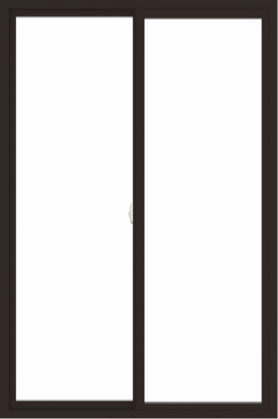 WDMA 48x72 (47.5 x 71.5 inch) White Brown Black Vinyl uPVC Slide Windo ...