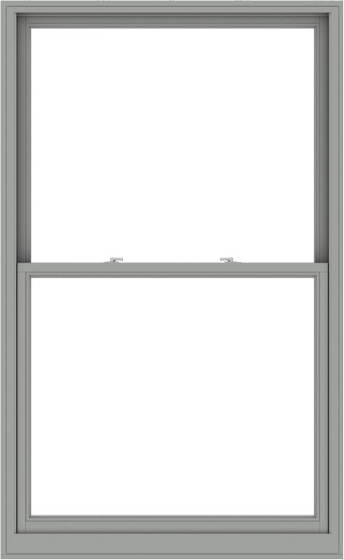 WDMA 48x78 (47.5 x 77.5 inch) Aluminum Single Double Hung Window with ...