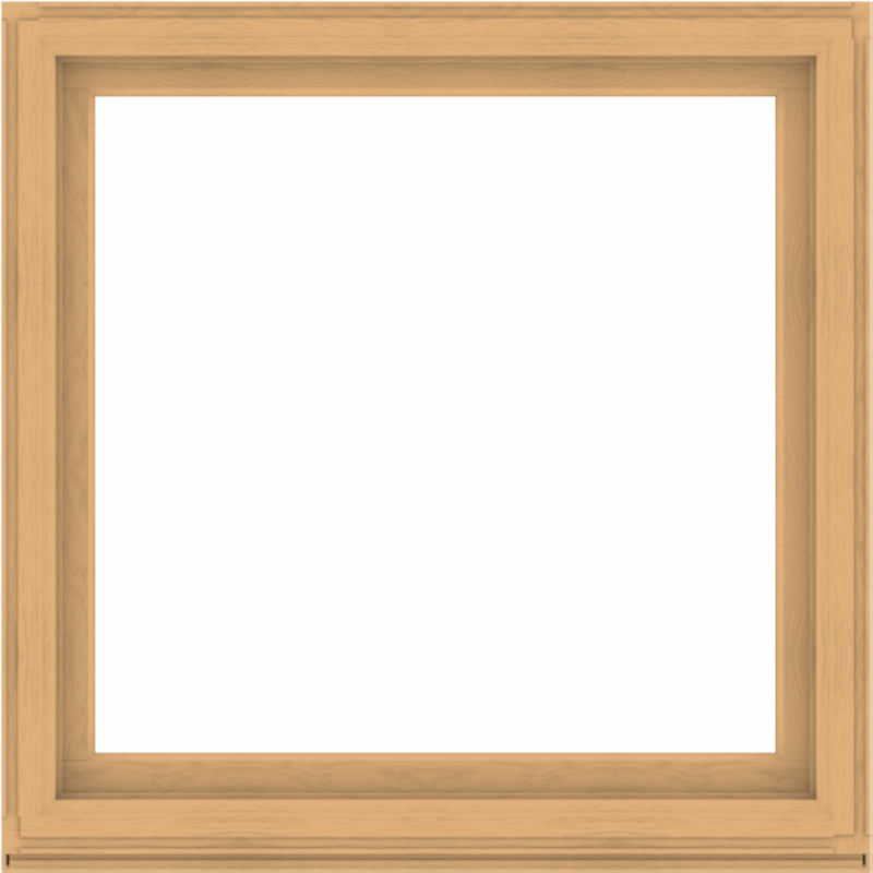 WDMA 52x52 (51.5 x 51.5 inch) Composite Wood Aluminum-Clad Grey Brown ...