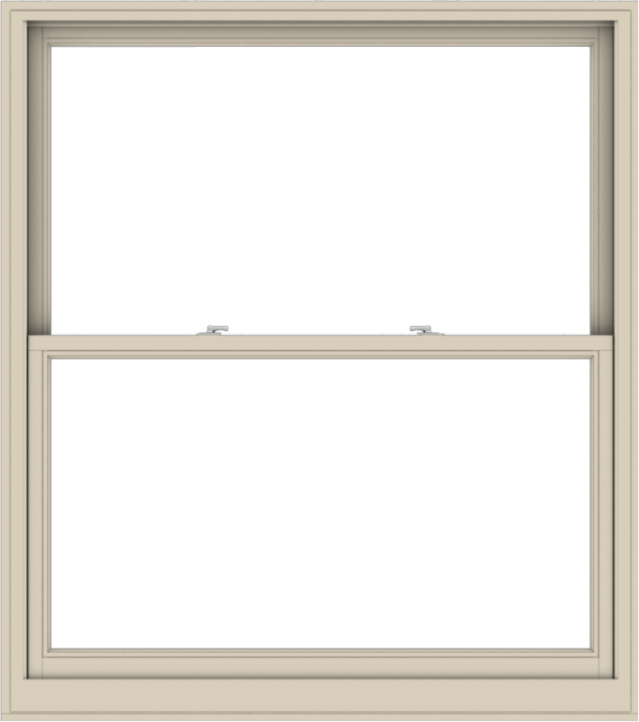 WDMA 54x61 (53.5 x 60.5 inch) Aluminum Single Double Hung Window with ...