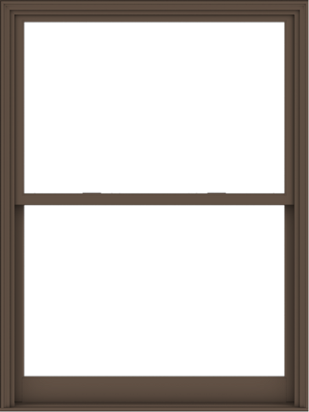 WDMA 54x72 (53.5 x 71.5 inch) Aluminum Single Double Hung Window with ...