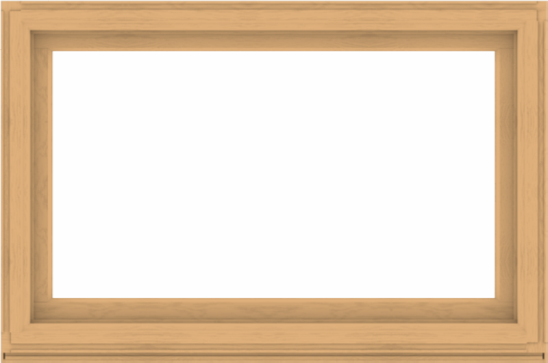 WDMA 60x40 (59.5 x 39.5 inch) Composite Wood Aluminum-Clad Grey Brown ...