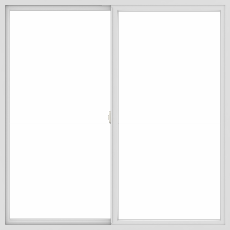 WDMA 66x66 (65.5 x 65.5 inch) White Brown Black Vinyl uPVC Slide Windo ...