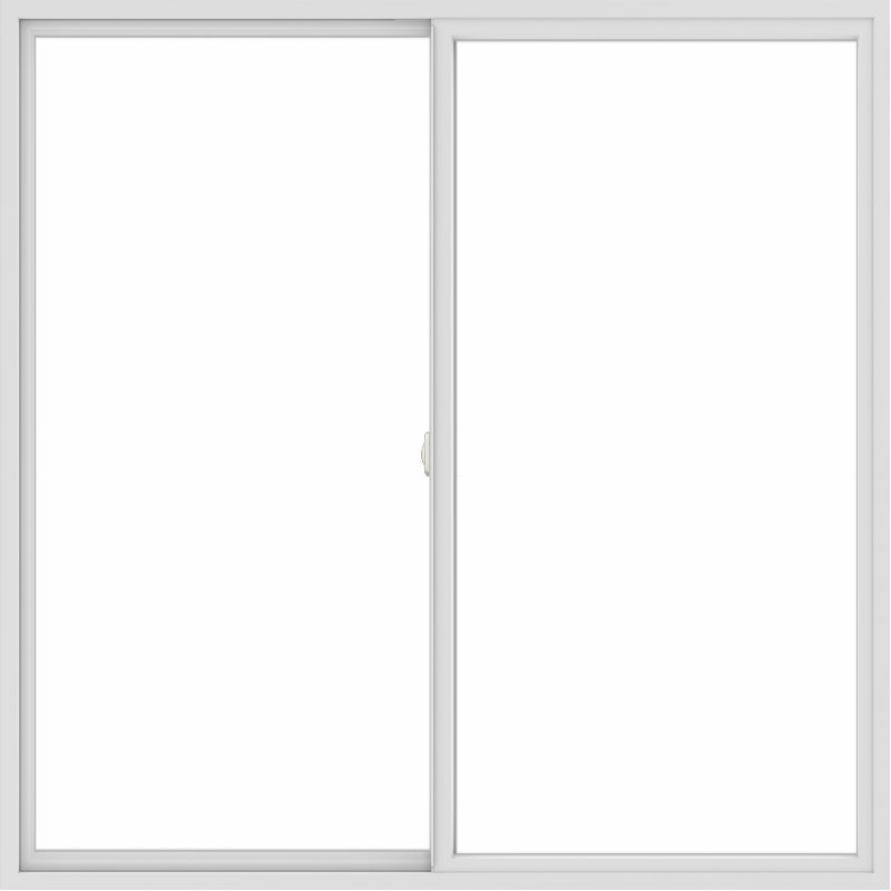 WDMA 72x72 (71.5 x 71.5 inch) White Brown Black Vinyl uPVC Slide Windo ...