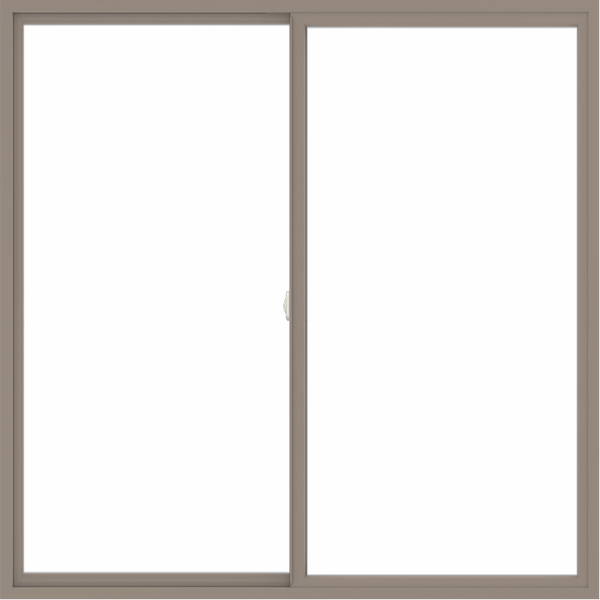 WDMA 72x72 (71.5 x 71.5 inch) White Brown Black Vinyl uPVC Slide Windo ...