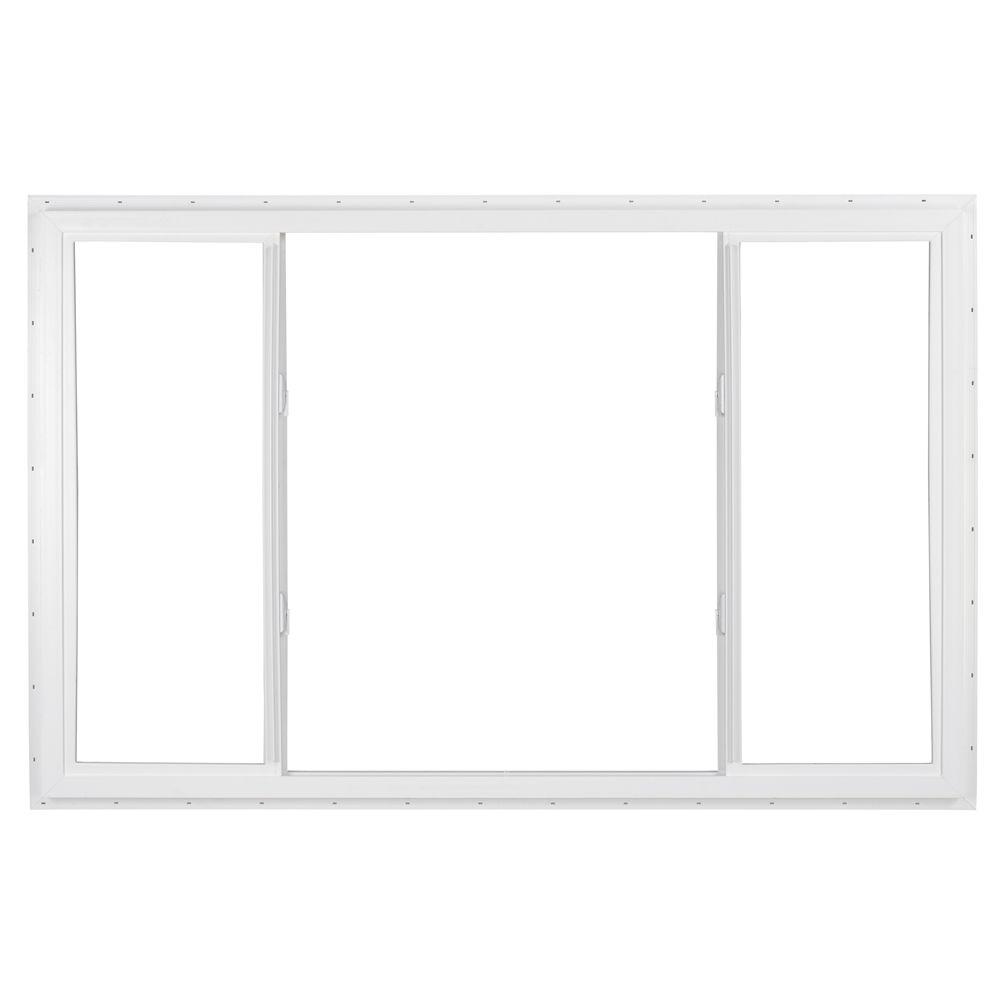 96x48 White Color Vinyl Pvc Sliding Windows – CHINA WDMA