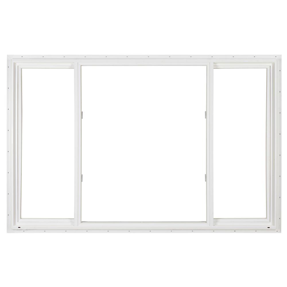 96x48 White Color Vinyl Pvc Sliding Windows – CHINA WDMA