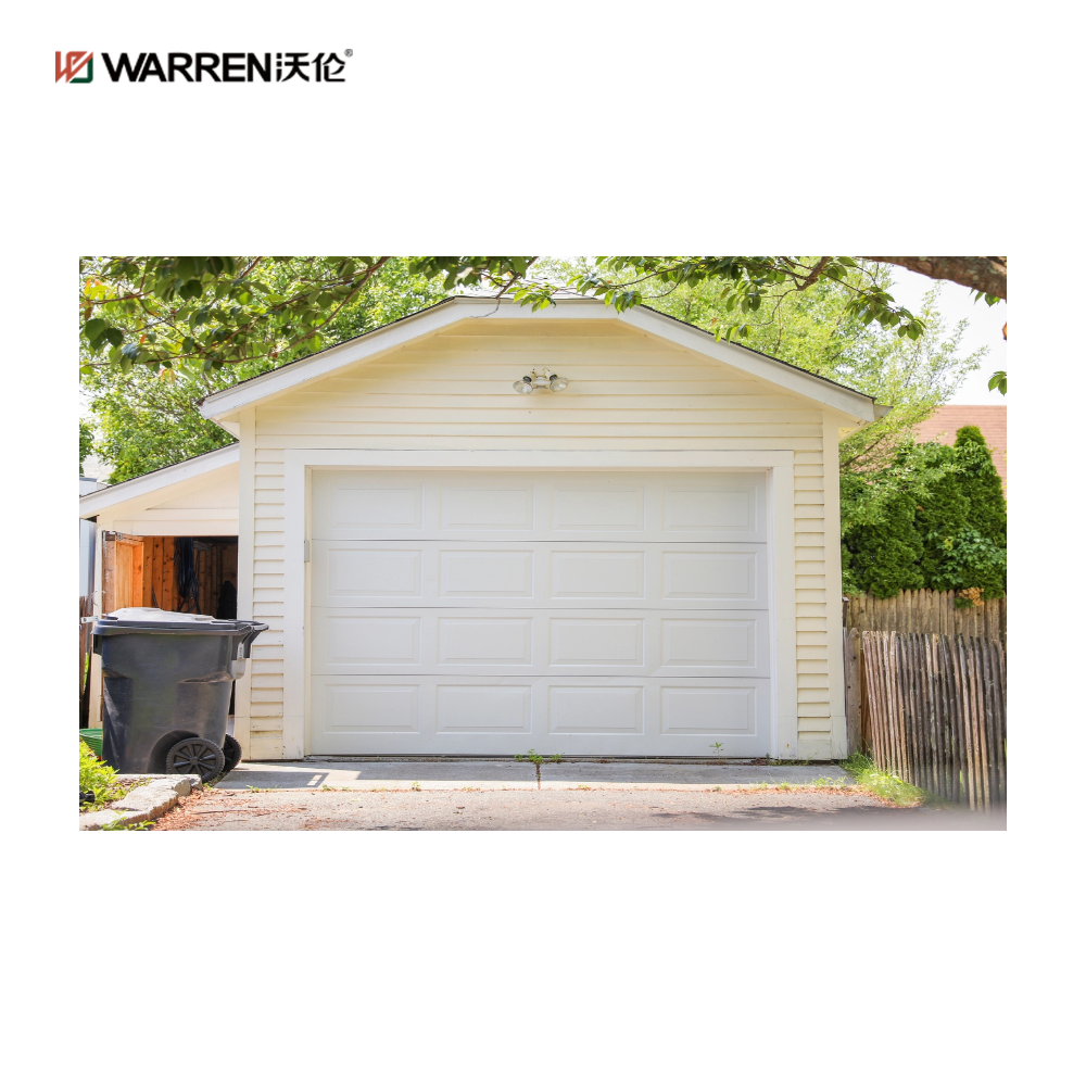 Warren 9x16 Double Garage Aluminium Doors Automatic Garage Doors for S ...