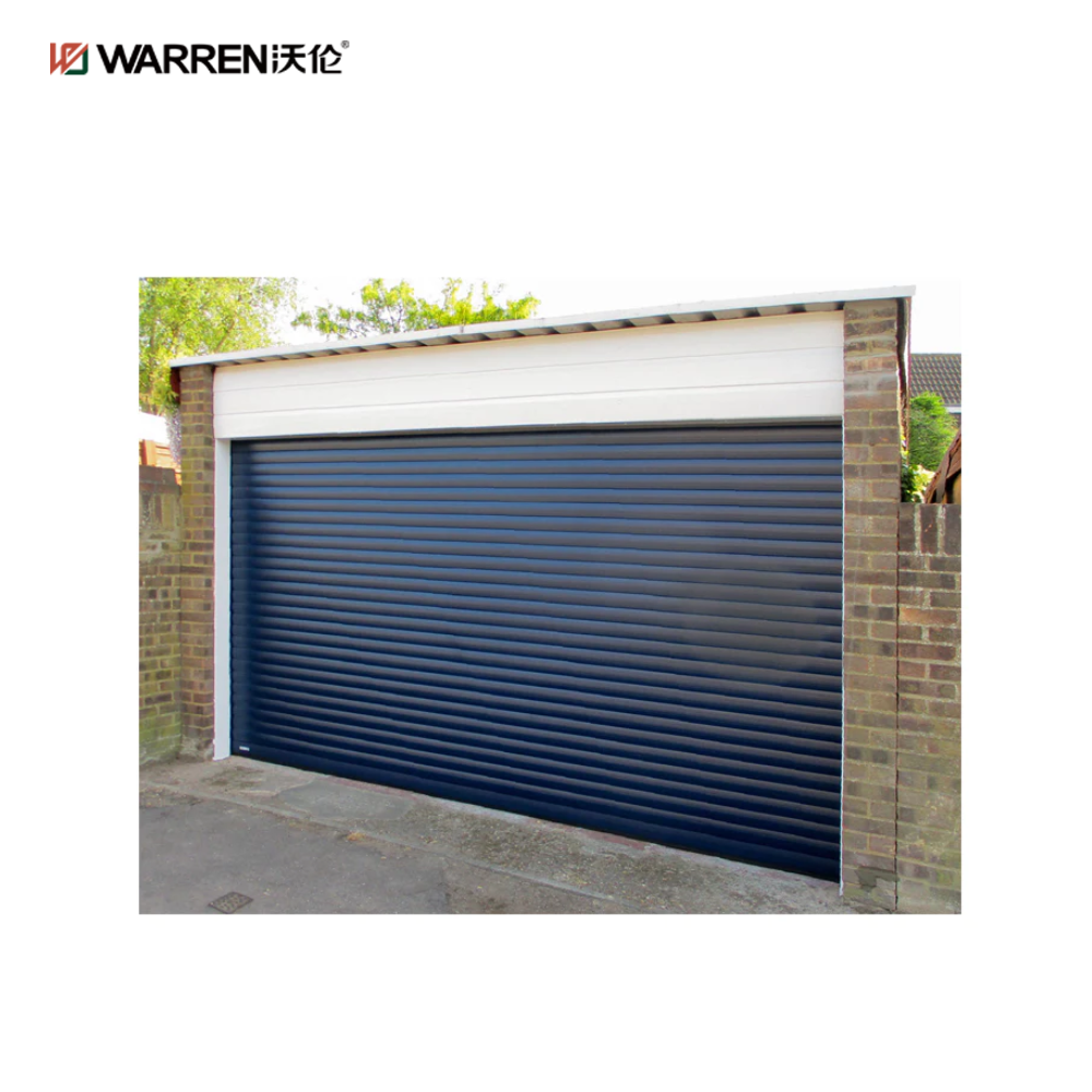 Warren 8x8 Exterior Garage Door With Window Black Garage Side Door ...