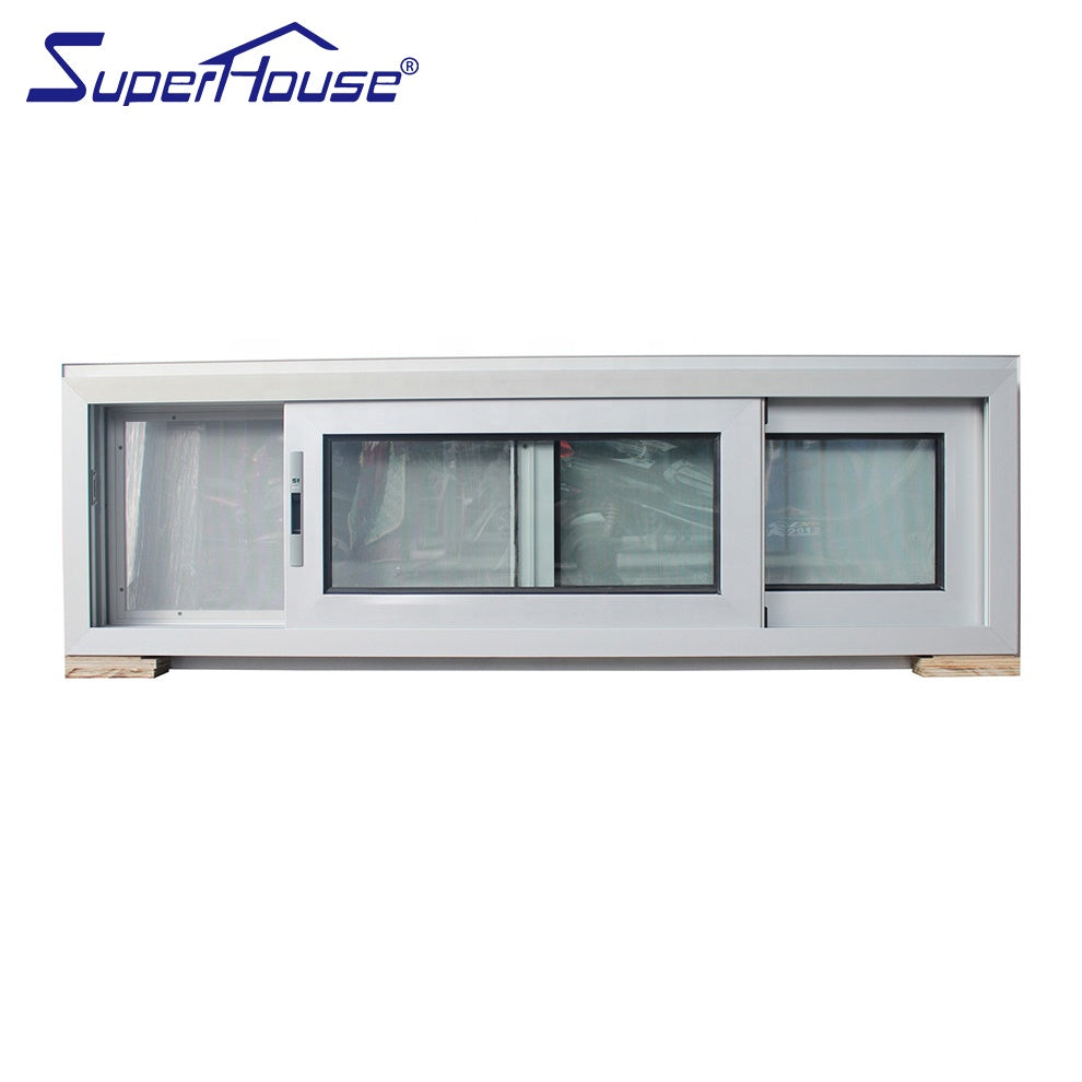 AU NZ certified local design toughened double glass sliding window wit ...