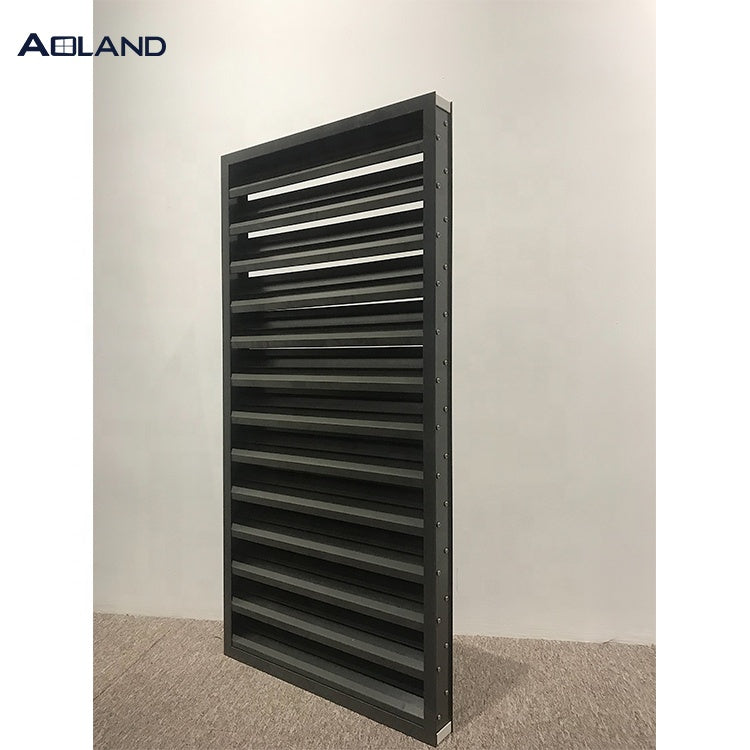 Aluminium fixed louvre windows for ventilation on China WDMA – CHINA WDMA