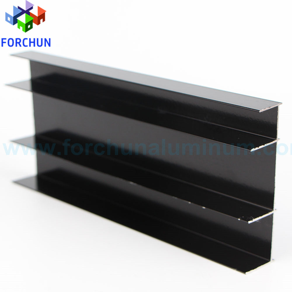 Aluminium profile sliding window/door rail aluminum fabrication produc ...