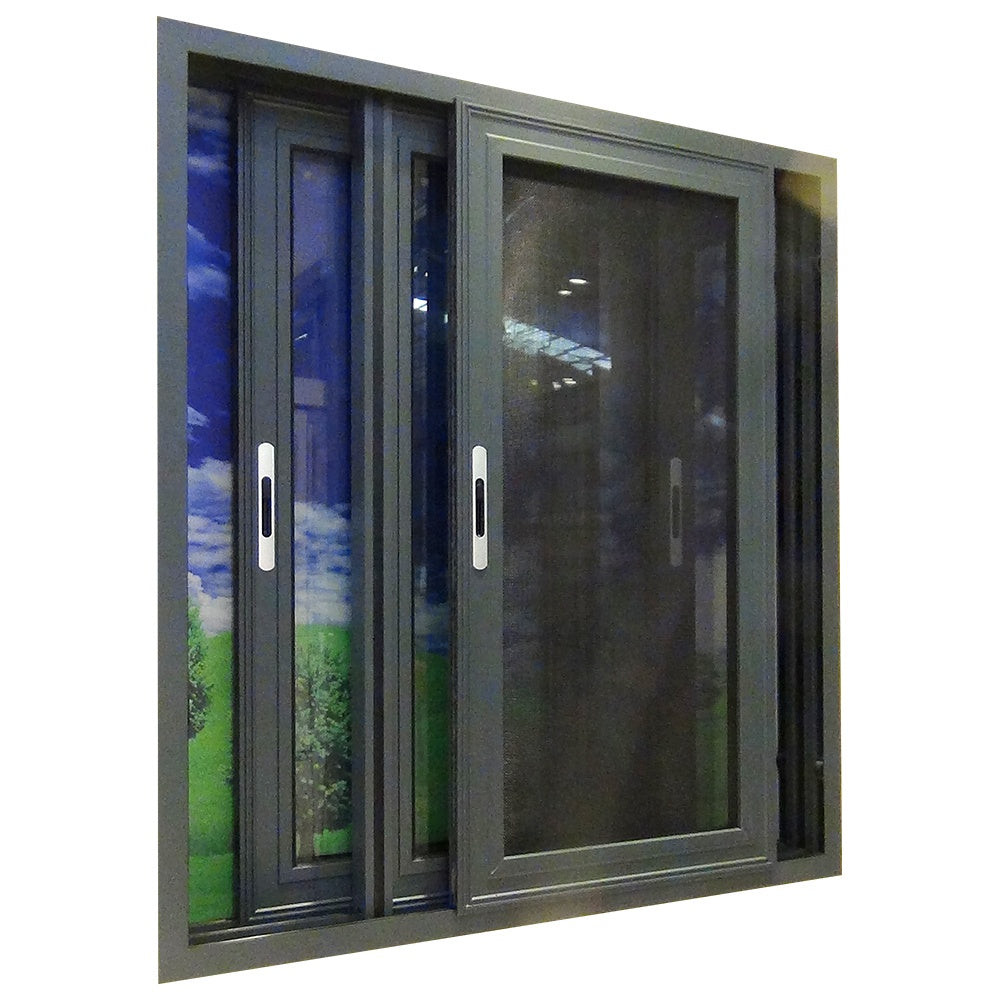Aluminium sliding window system/aluminum push-pull window with aluminu ...