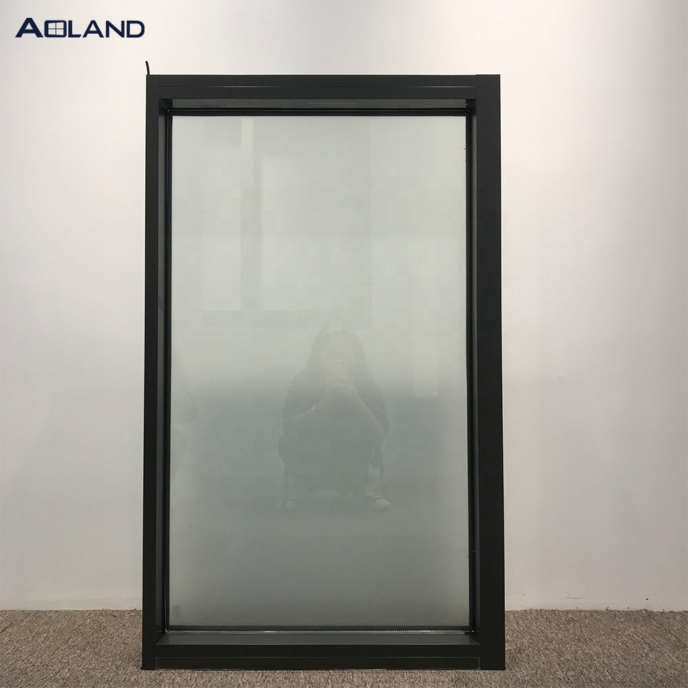 Aluminum frosted glass fixed windows and doors manufacturer on China W ...
