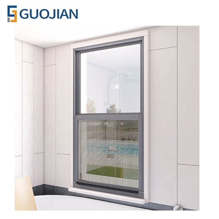 Aluminum small sliding vertical window single or double hung windows ...