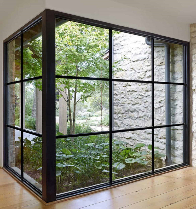 Aluminum window frame price philippines double glazing window for hous ...