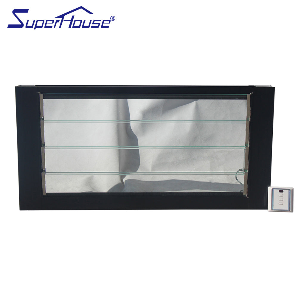 American CSA/australia standard Automatic glass Louvre windows with el ...