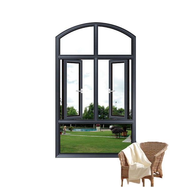 Arch Top Window PVC Arch Window Shade UPVC Arched Window For Sale on C ...
