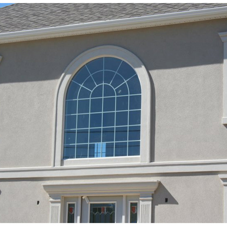 Arch Top Window PVC Arch Window Shade UPVC Arched Window For Sale on C ...