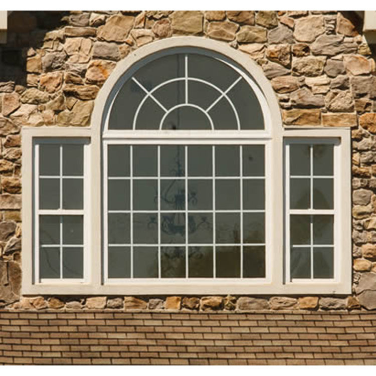 Arch Top Window PVC Arch Window Shade UPVC Arched Window For Sale on C ...