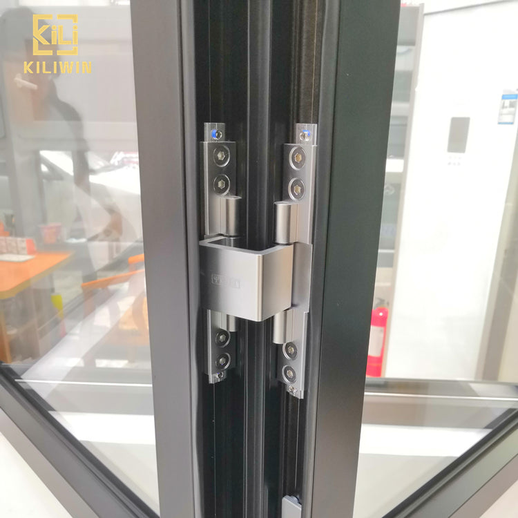 Black french sash windows new design glass color changing acoustic alu ...