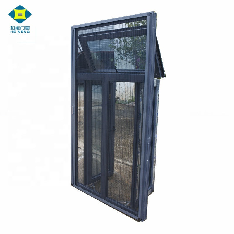 Chinese Famous Brand CONCH/SHIDE Grey Color UPVC PVC Folding Type Mosq ...