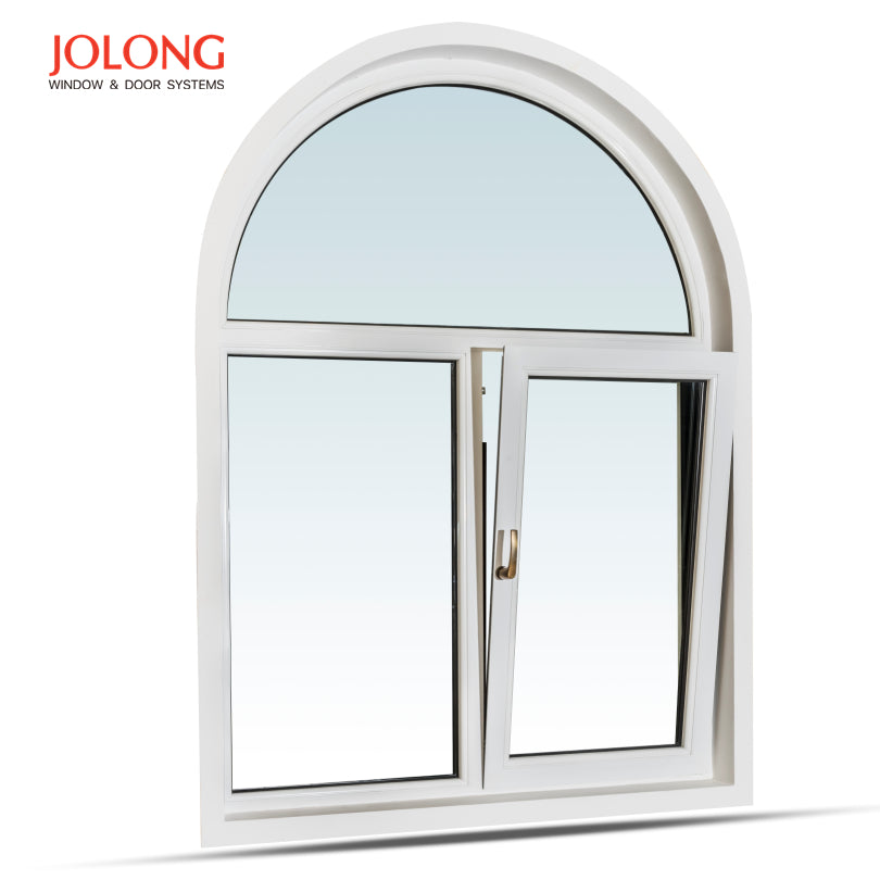 Curved window design special customised Casement Tilt and Turn residen ...