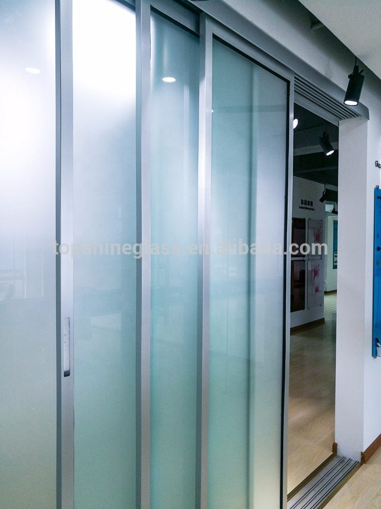 Customized Commercial tempered glass sliding door system on China WDMA ...
