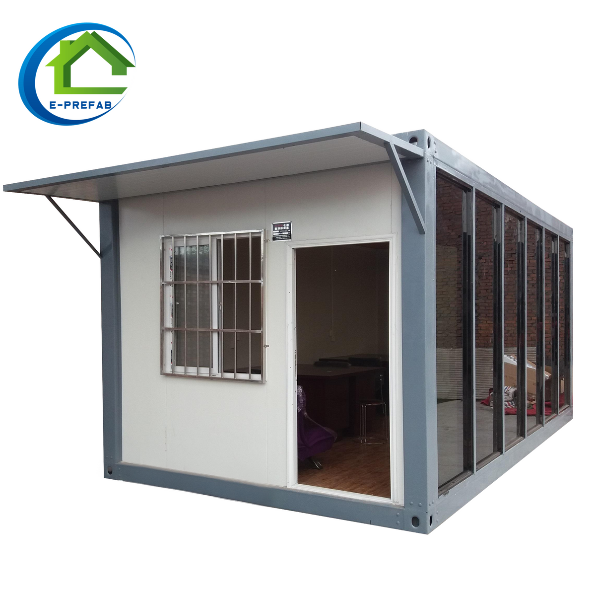 Customized High Quality Low Cost 40 ft Prefab Container Removable Modu ...