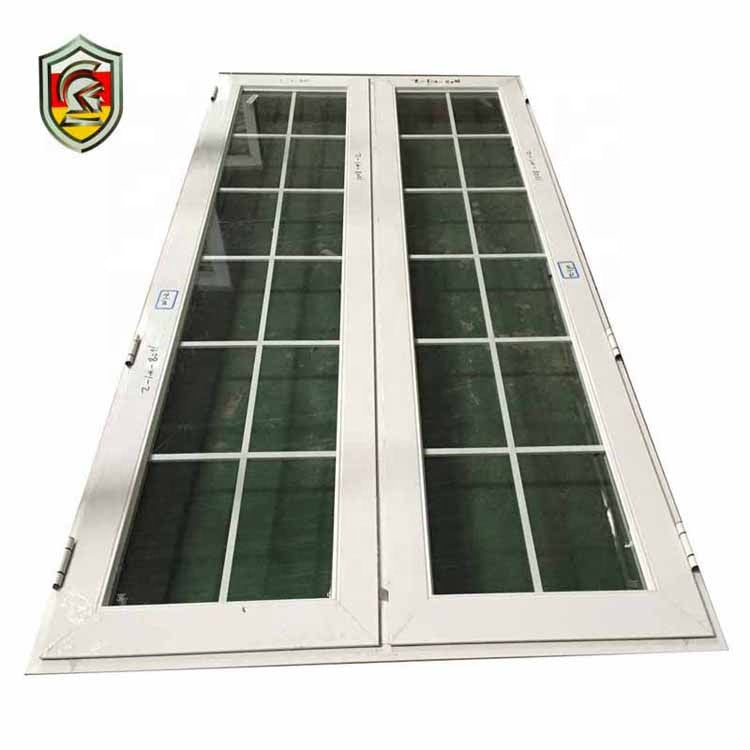 European modern home style swing opening aluminium window grill design ...