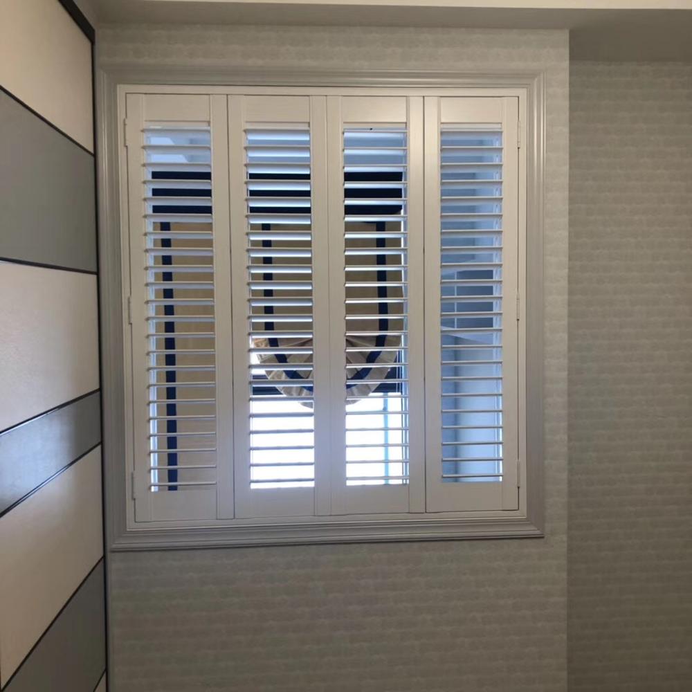 Faux wood louver arch window plantation shutter on China WDMA – China ...