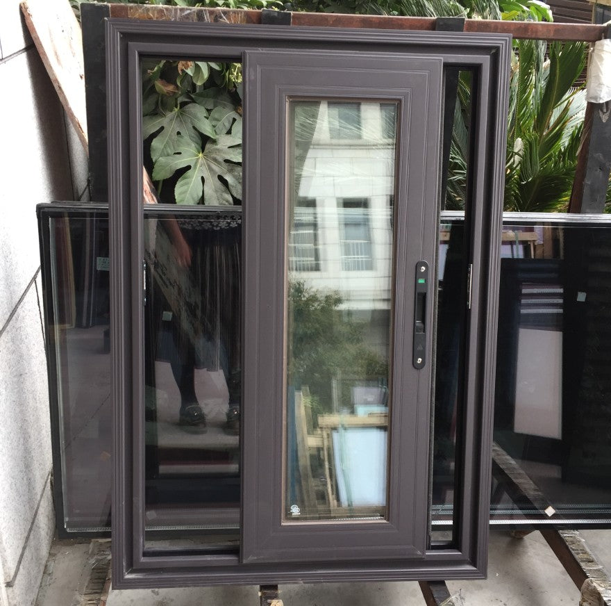 GaoMing slim sliding windows/aluminum sliding window frame/double glaz ...