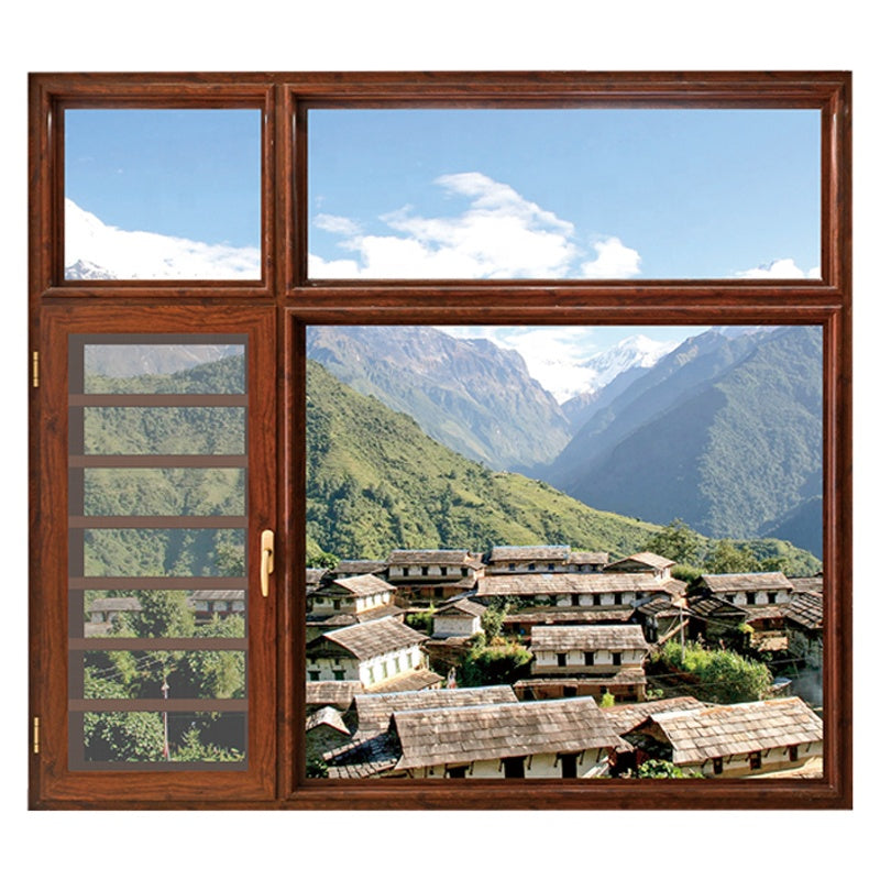 General Aluminum Inward Opening Casement Windows Glass Aluminium Windo ...