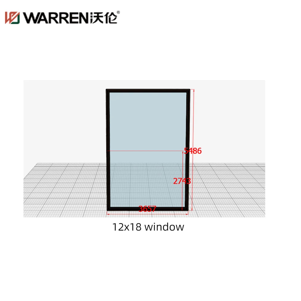 WDMA 14x21 Window Aluminium Casement Window Double Glazed Casement Win ...