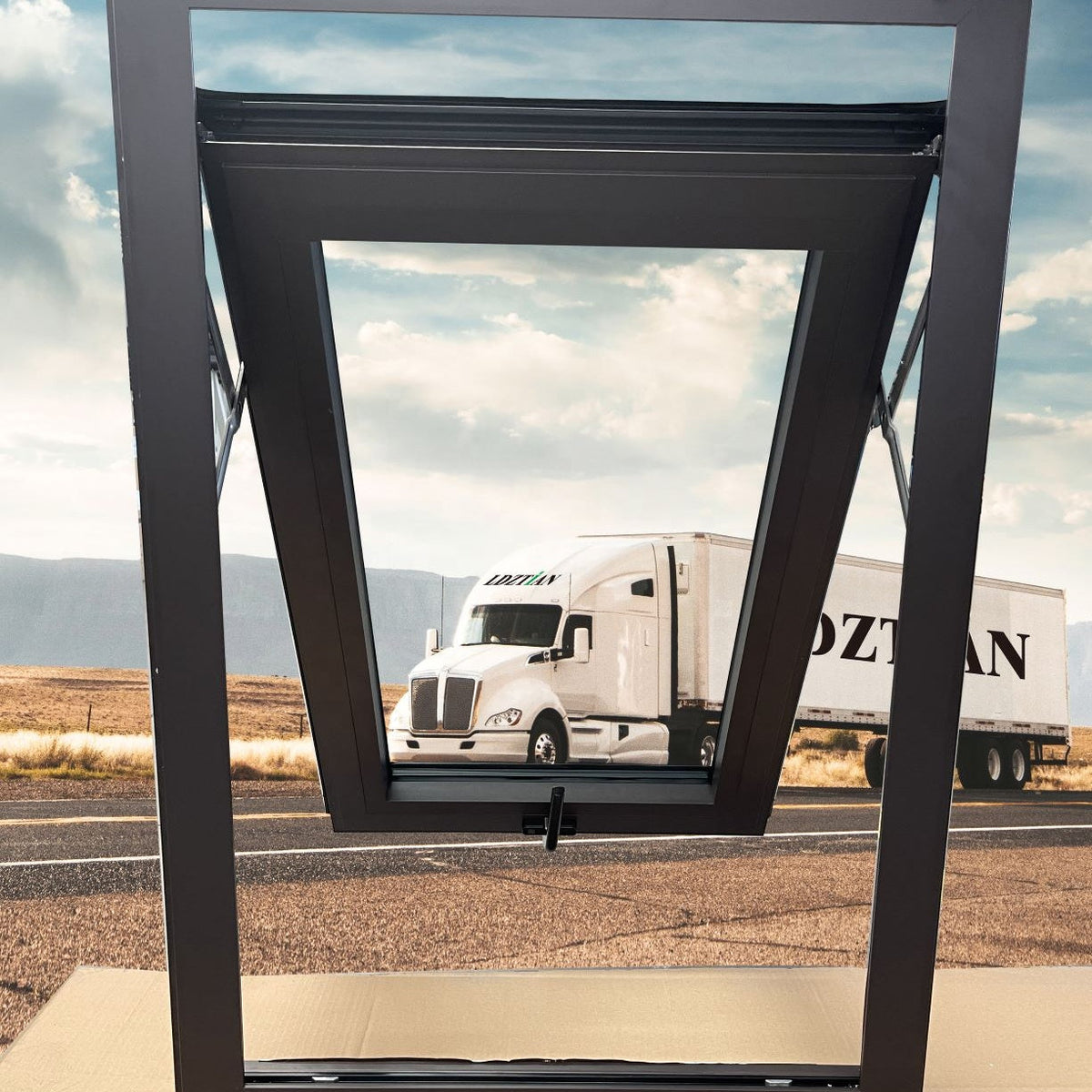 WDMA 96x80 Awning Window open out aluminum windows – CHINA WDMA