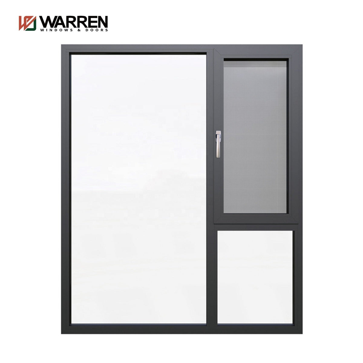 Window Double Pane Protection Hurricane Impact Open Out Aluminum Windo ...