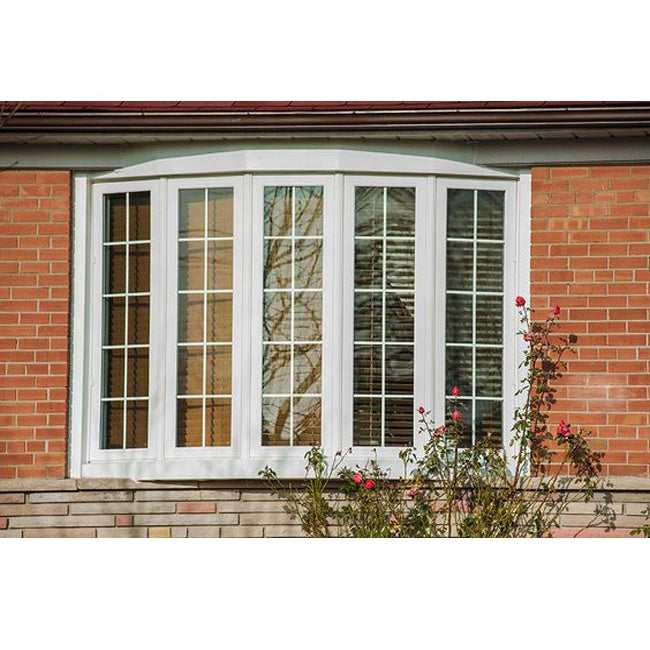 Factory Price Aluminum Curved Arch Double Glazed Bay Bow Window Lowes ...