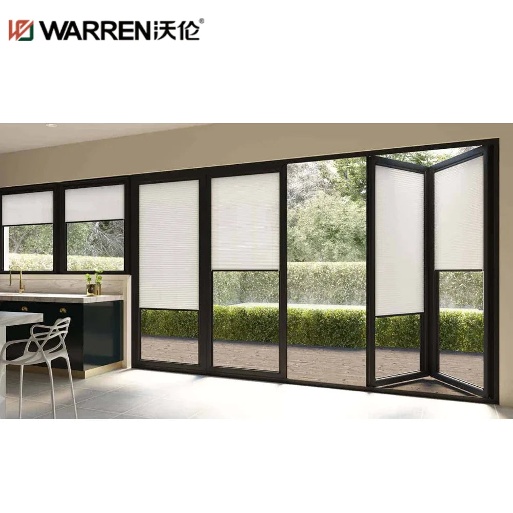 Warren 24x72 Bifold Aluminium Triple Glazing Black Cheap Internal Door ...