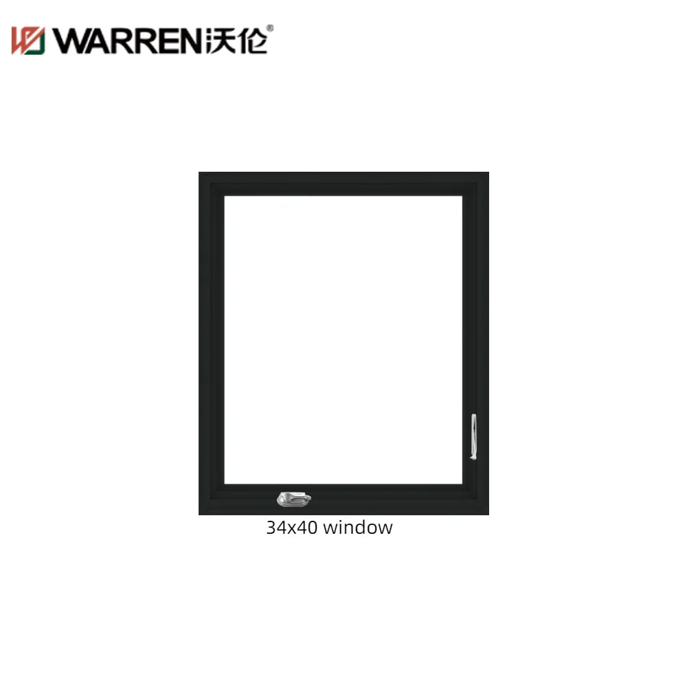 Warren 36x32 Window Aluminum Frame Casement Windows Double Insulated G ...
