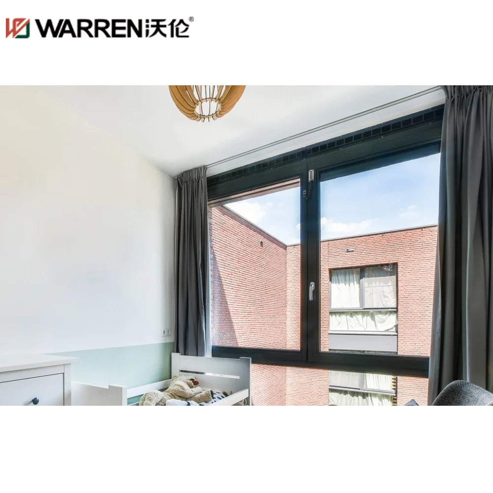 WDMA 48x60 Double Pane Window Double Glazing Aluminium Frames Window E ...