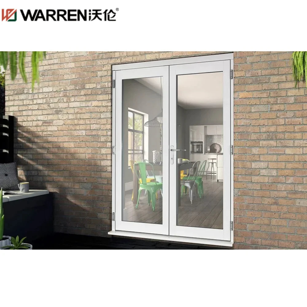 Warren 28 French Door 24 Inch Interior Door With Frame 6 Panel Door Fr ...