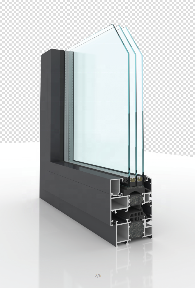 WDMA design customization aluminum frame casement window aluminium win ...