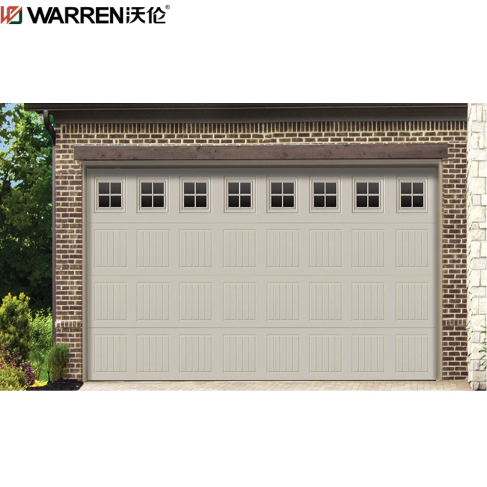 Warren 18x10 Fully Insulated Garage Doors Aluminum And Glass Garage Do ...