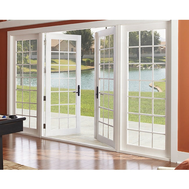 European Style Grills Design Soundproof Single Or Double French Glass ...
