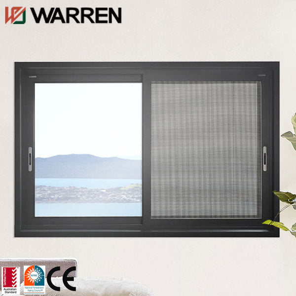 aluminum 4 panel horizontal sliding window – CHINA WDMA