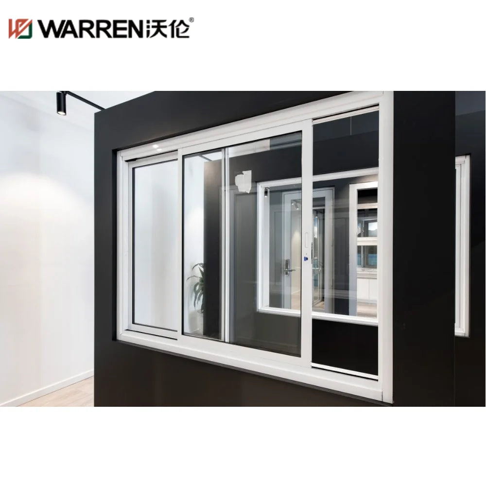 WDMA 36x24 Sliding Window Internal Sliding Window With Fixed Glass Bro ...