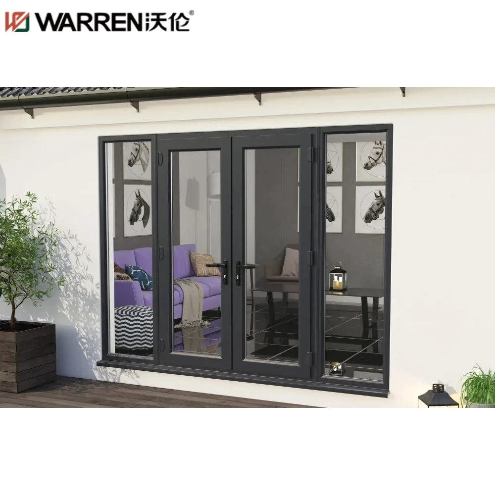 Warren Simple Door Design Louvered Exterior Door Used Commercial Glass ...